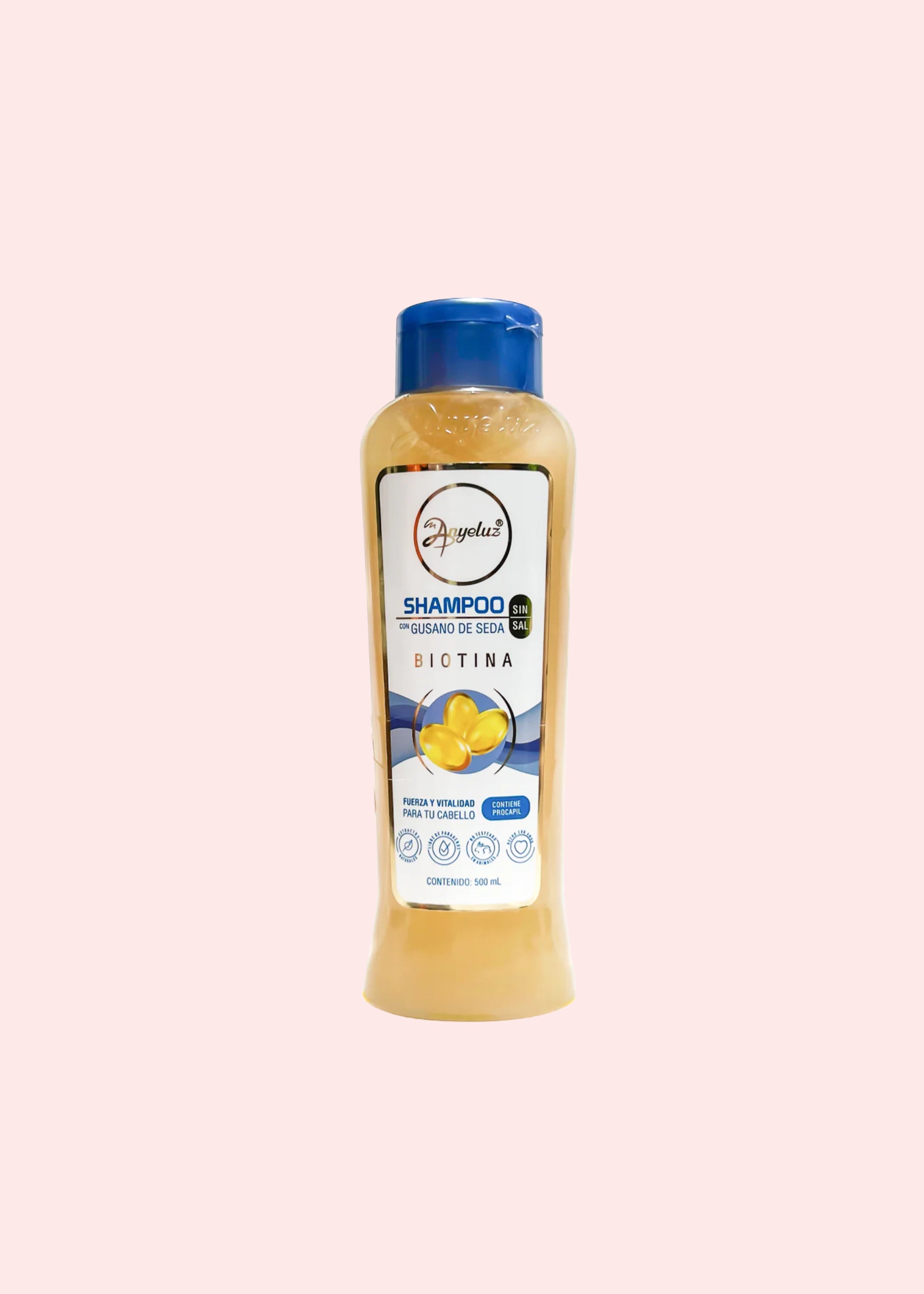 ANYELUZ SHAMPOO GUSANO SEDA CABELLO SECO 500ML – Beauty Market