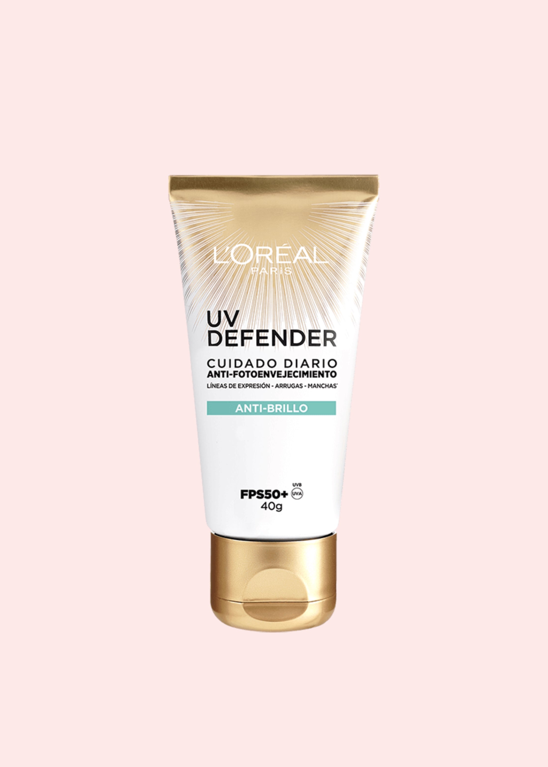LOREAL BLOQUEADOR FACIAL ANTI-BRILLO UV DEFENDER 40ML – Beauty Market
